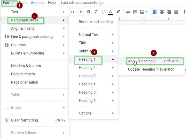 2 Easy Methods - How to Make a Table of Contents in Google Docs ...